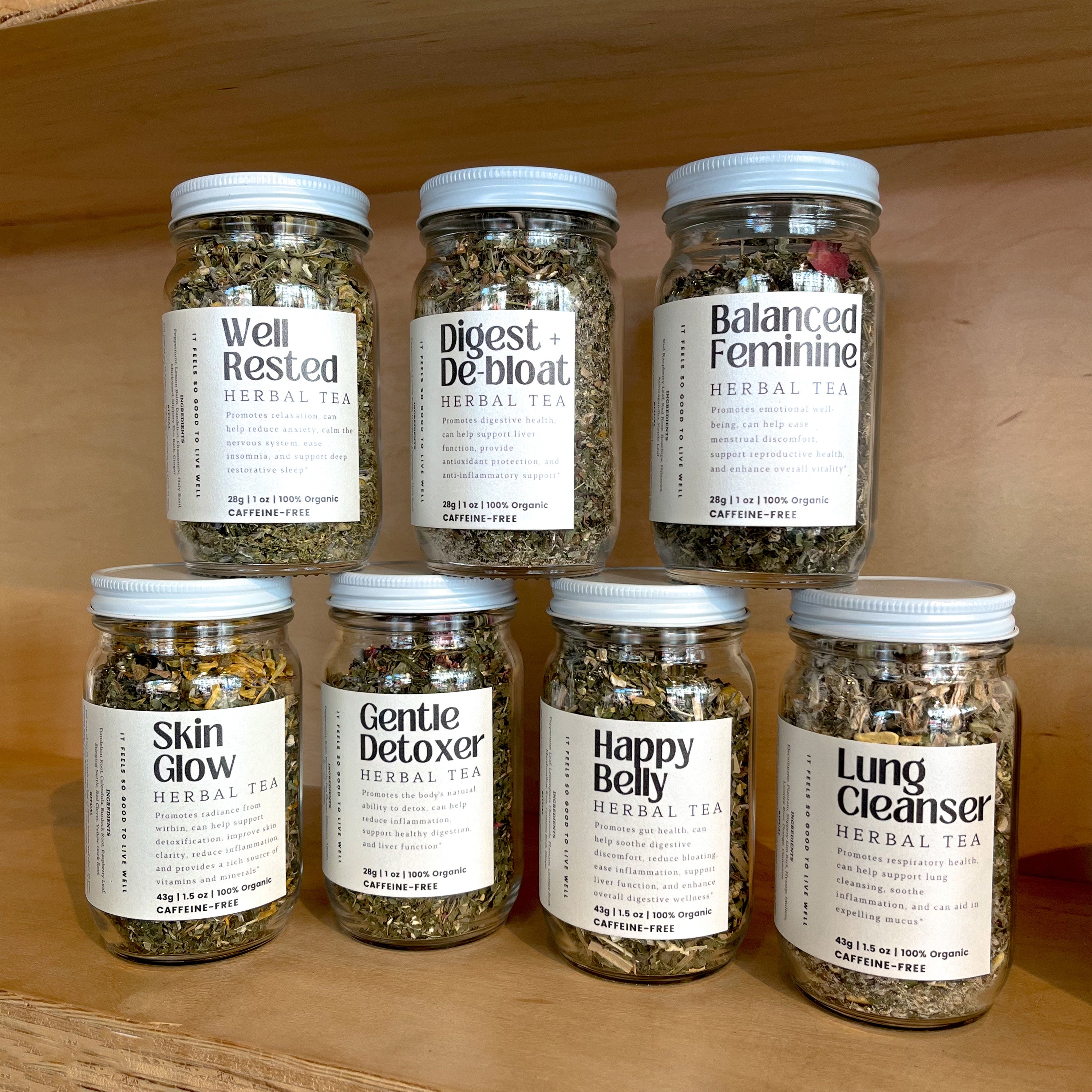 Balanced Feminine - Herbal Organic Loose Leaf Tea – Daily Ritual Apothecary